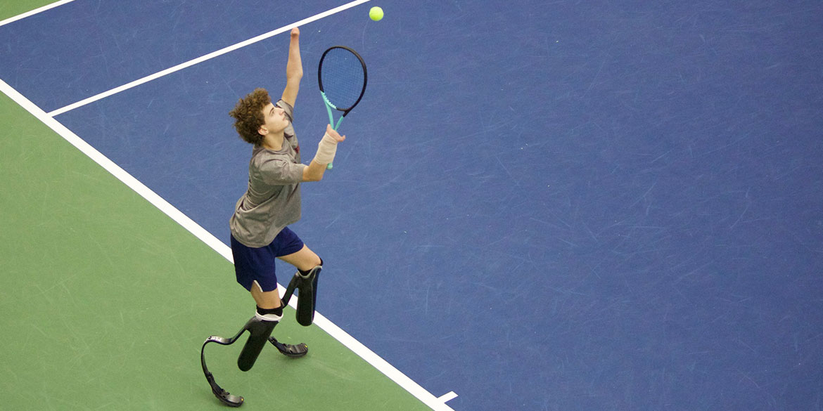 Standing adaptive tennis returns to Texas, on the court and in the ...