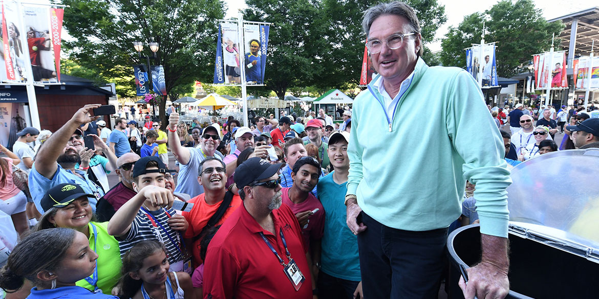 Jimmy Connors Home 121 Tennis Legends Jimmy Connors Stock Photos,