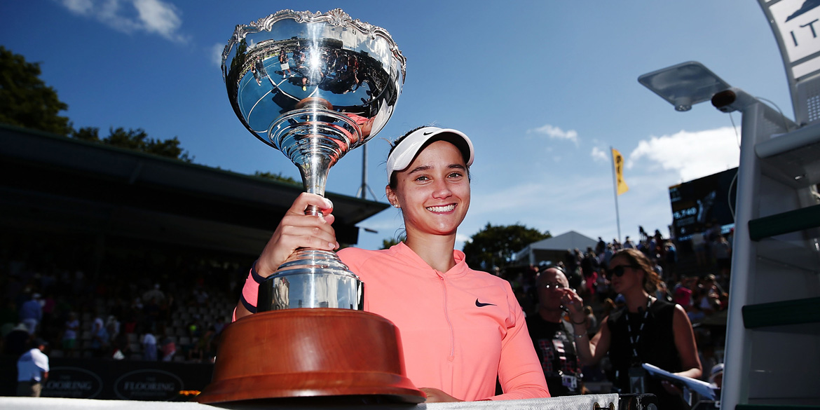 Davis captures first career WTA title in Auckland