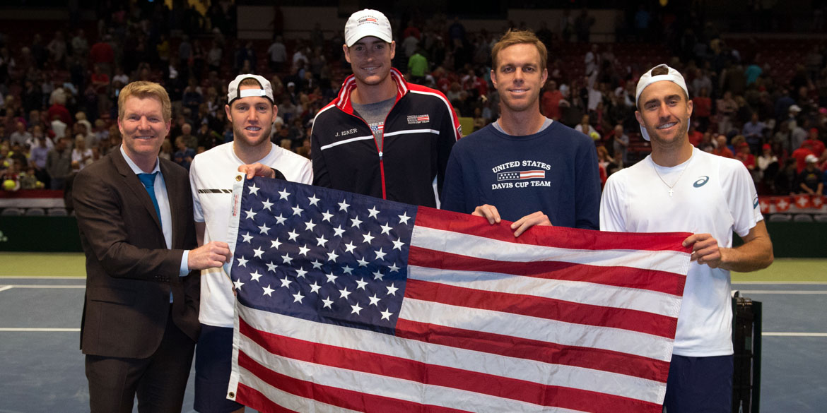 U.S. Names Davis Cup Team To Take on Australia