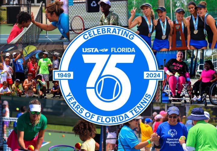 USTA Florida Reveals Yearlong Celebration For 75th Anniversary