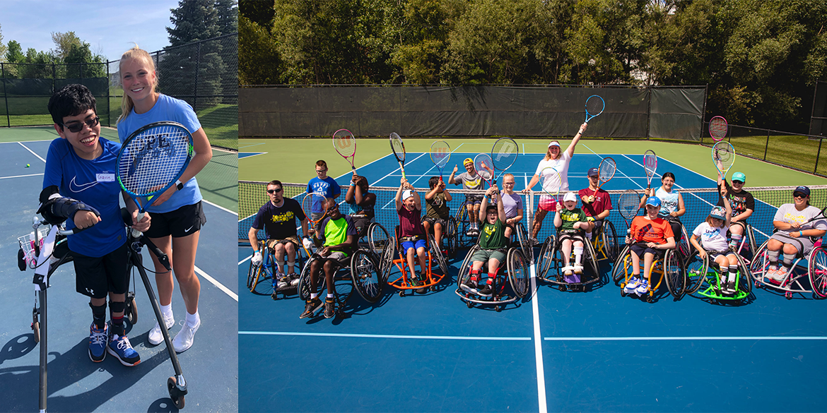 Wheelchair Tennis | Adaptive Tennis | First Service Doubles