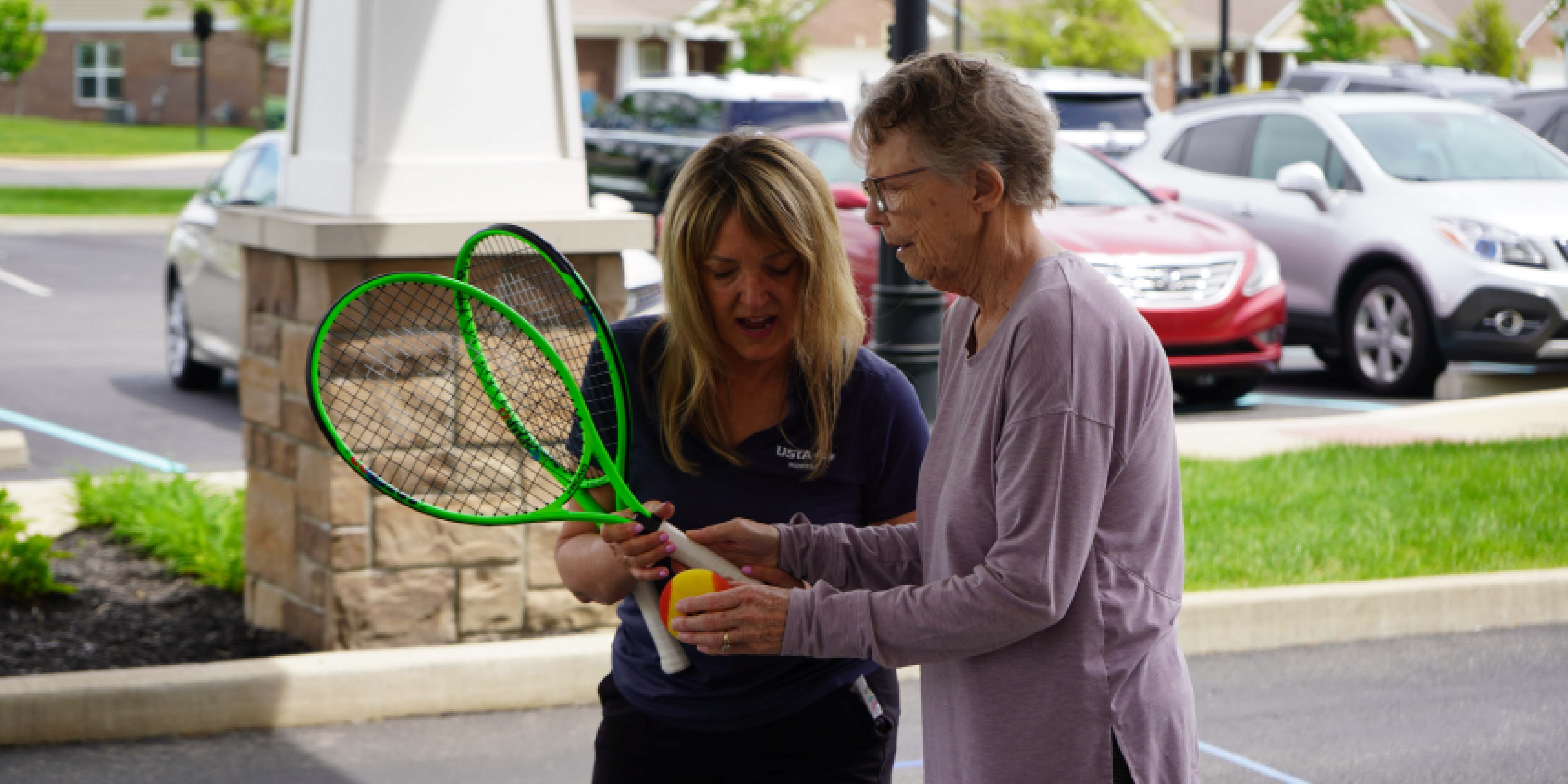 Central Indiana tennis ambassador shares the joy of the game during ...