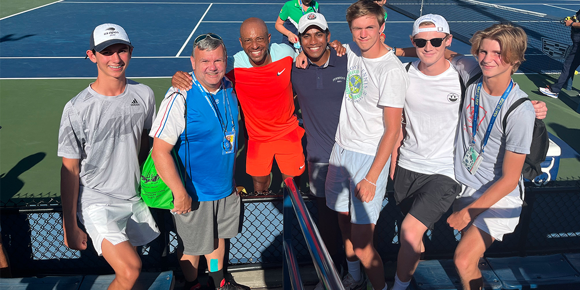 Pembroke Hill Players Meet ATP Tour Pro Nick Monroe