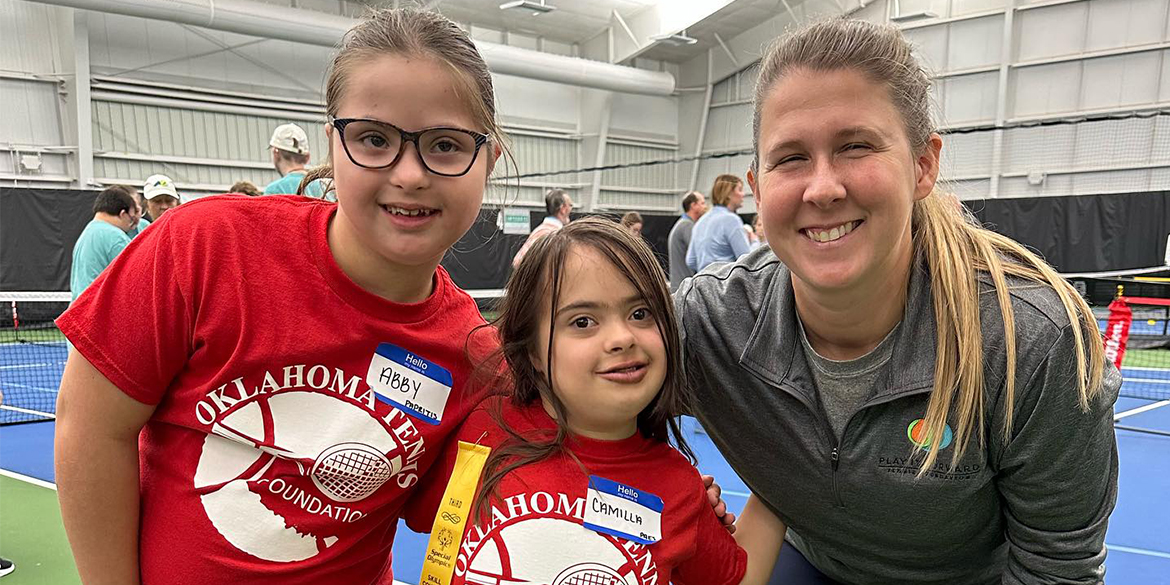 First Ever Tennis Special Olympics Event Held at Edmond Center Court