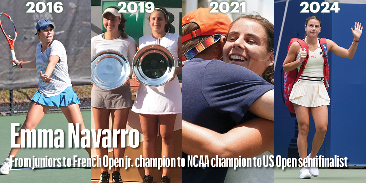 Reporter’s notebook: following Emma Navarro’s 10-year journey