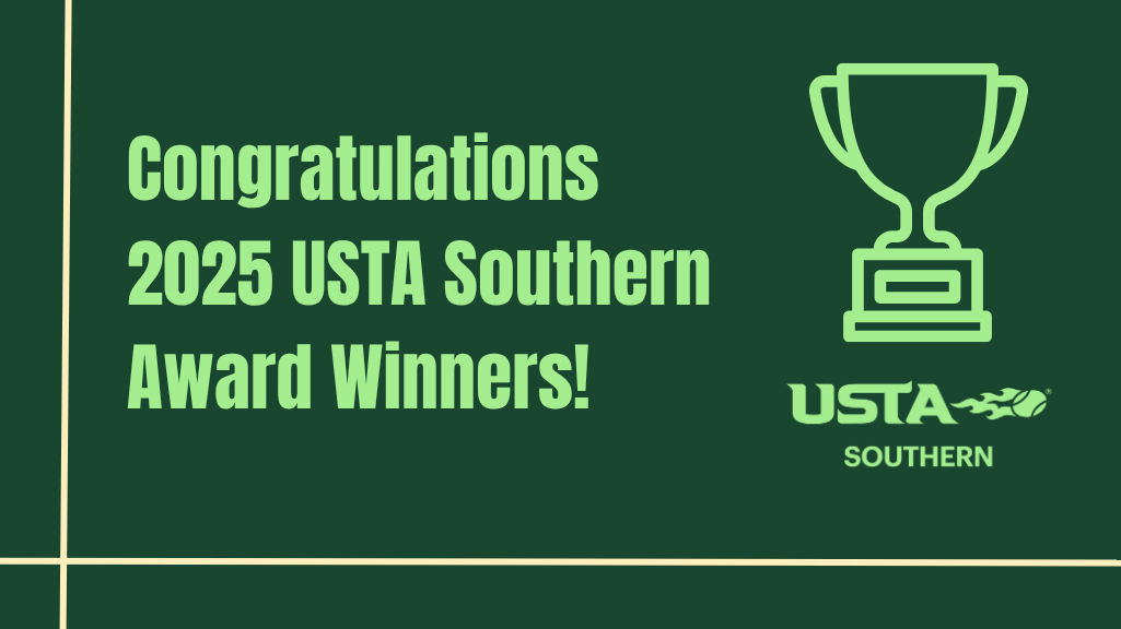 2025 USTA Southern Award Winners