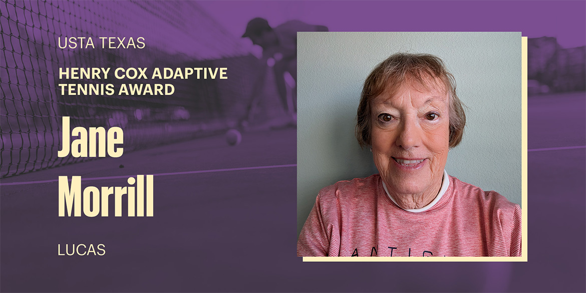 2025 Henry Cox Adaptive Tennis Award