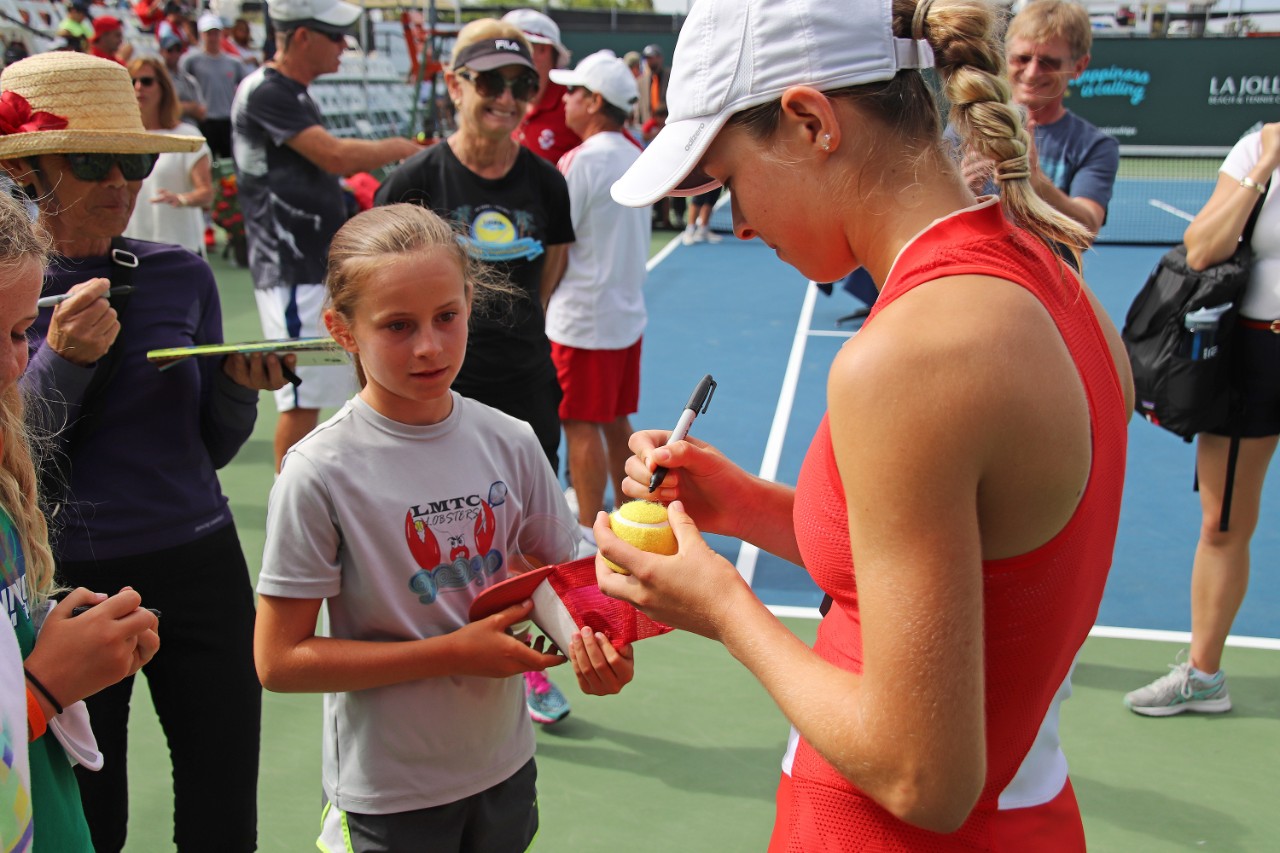 Katie Volynets Joins The Pros At The US Open