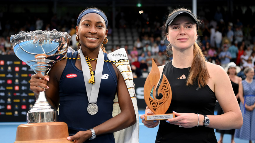 Coco Gauff opens 2024 season with successful Auckland title defense