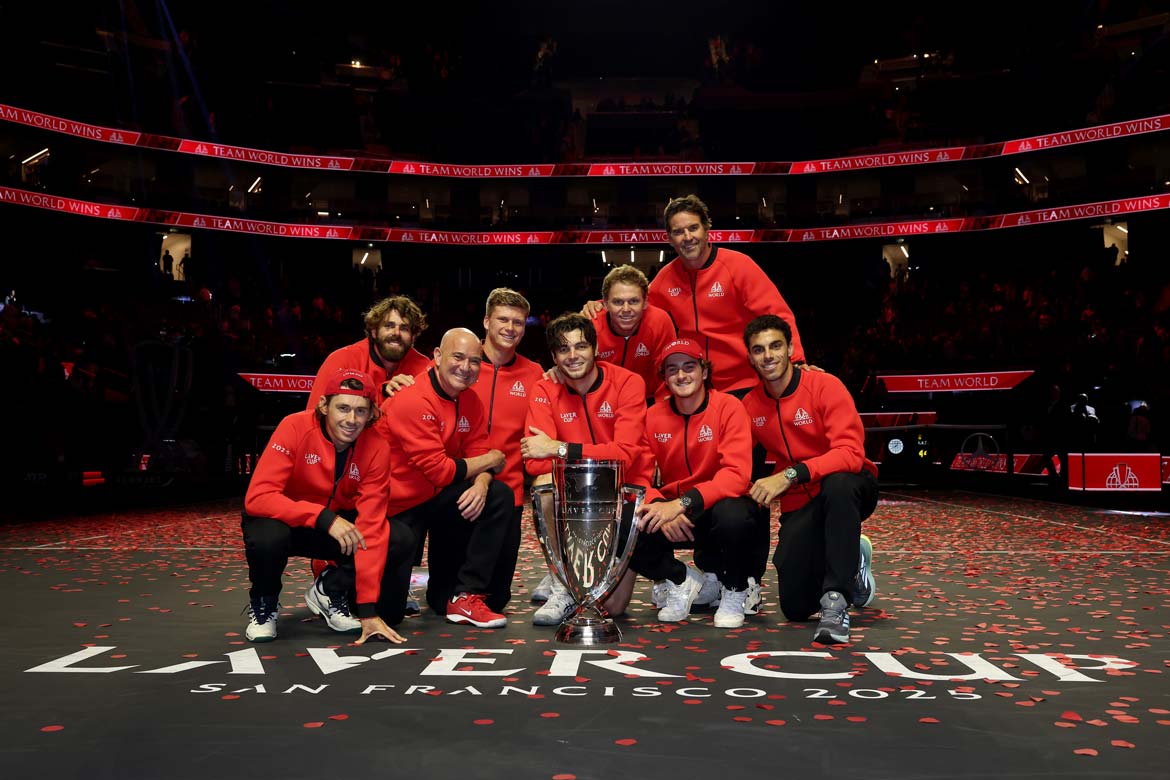 Americans Fritz, Michelsen, Opelka, Brooksby & captain Andre Agassi win ...