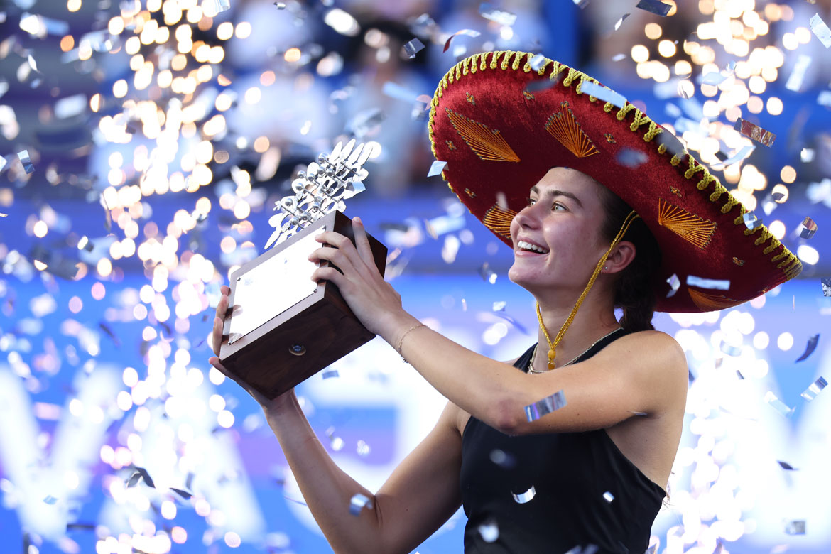 Iva Jovic, 17, wins first WTA title in Guadalajara