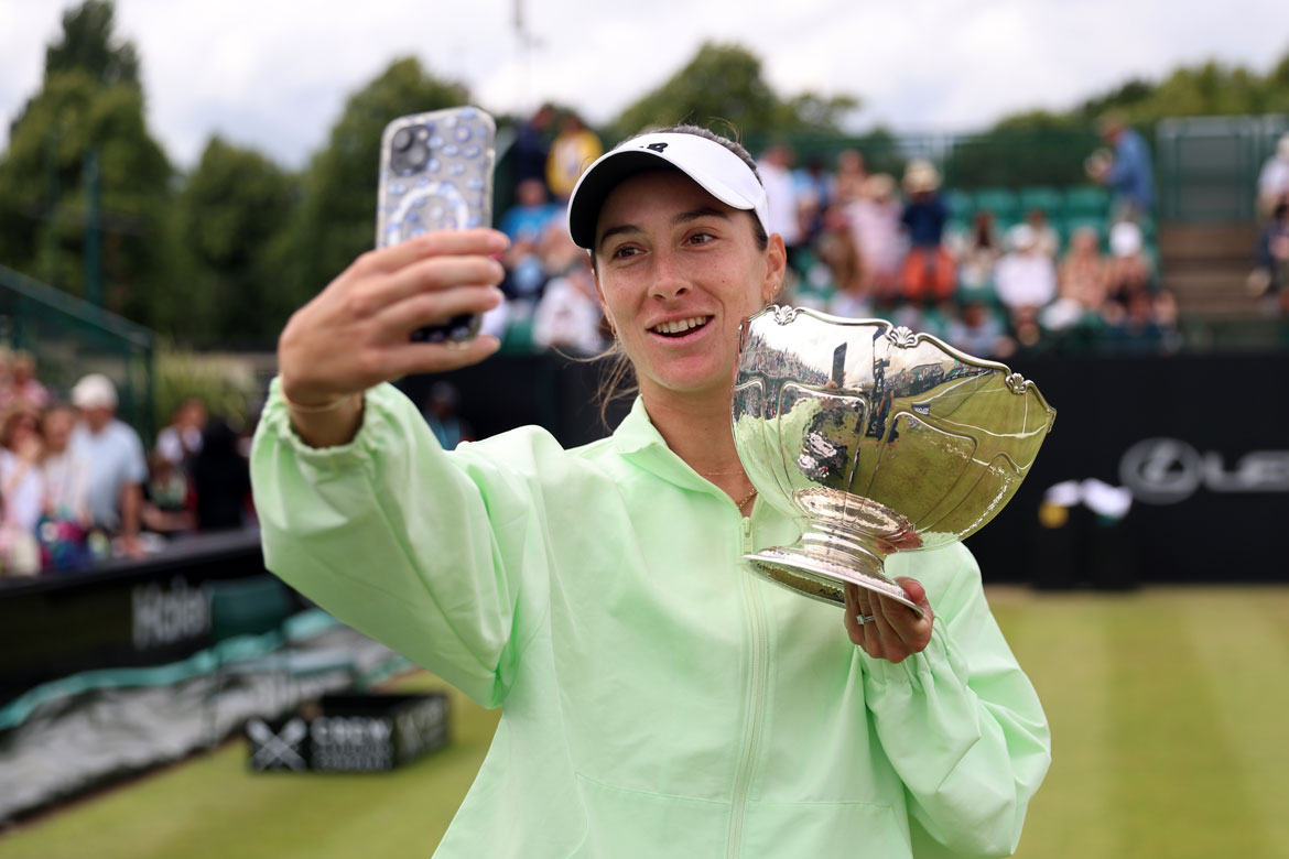 McCartney Kessler wins Nottingham title, earns Wimbledon seed
