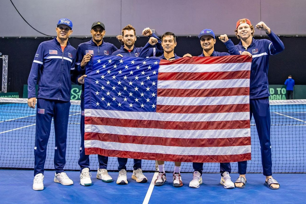 U.S. Davis Cup team sweeps Chinese Taipei to earn home tie