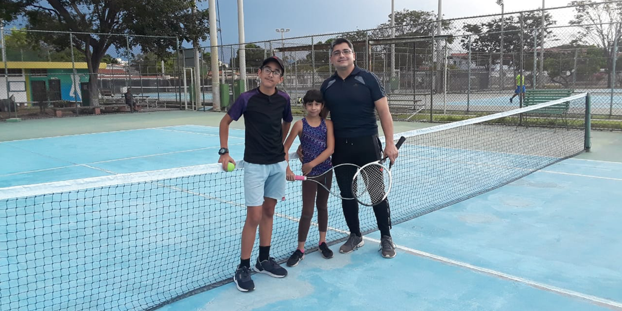 How the Salas family brought their love for tennis from Venezuela to ...
