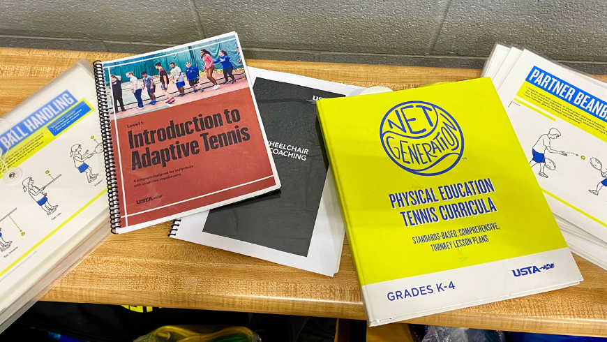 Bringing tennis to schools through USTA training