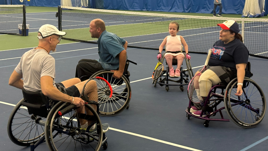 USTA, Empower House host inclusive tennis day at Quad City Tennis Club