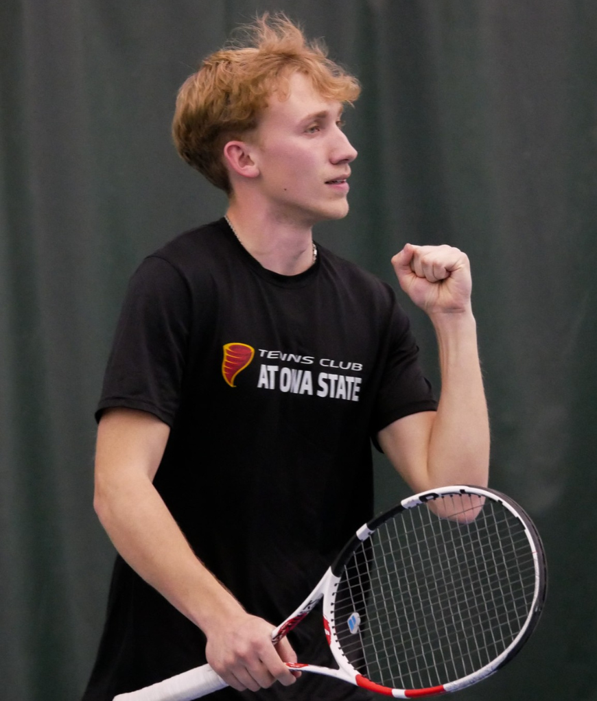 Q&A: Jack Edwards, Iowa State University tennis club captain
