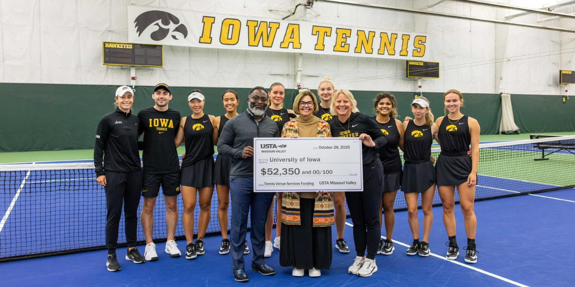 USTA grant funding helps elevate University of Iowa's indoor tennis ...