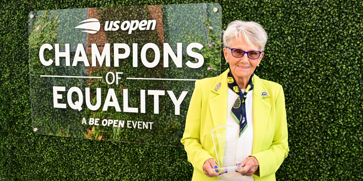 Tennis trailblazer Jean Larrick celebrated at US Open as Champion of ...