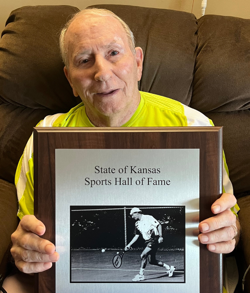 Tennis legend J.C. Louderback inducted into Kansas Sports Hall of Fame