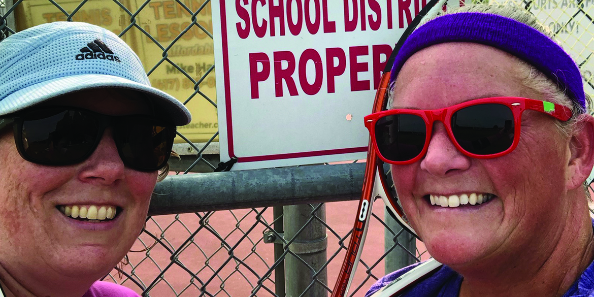 Tennis is a celebration for Gold Star winner Tami Murphy