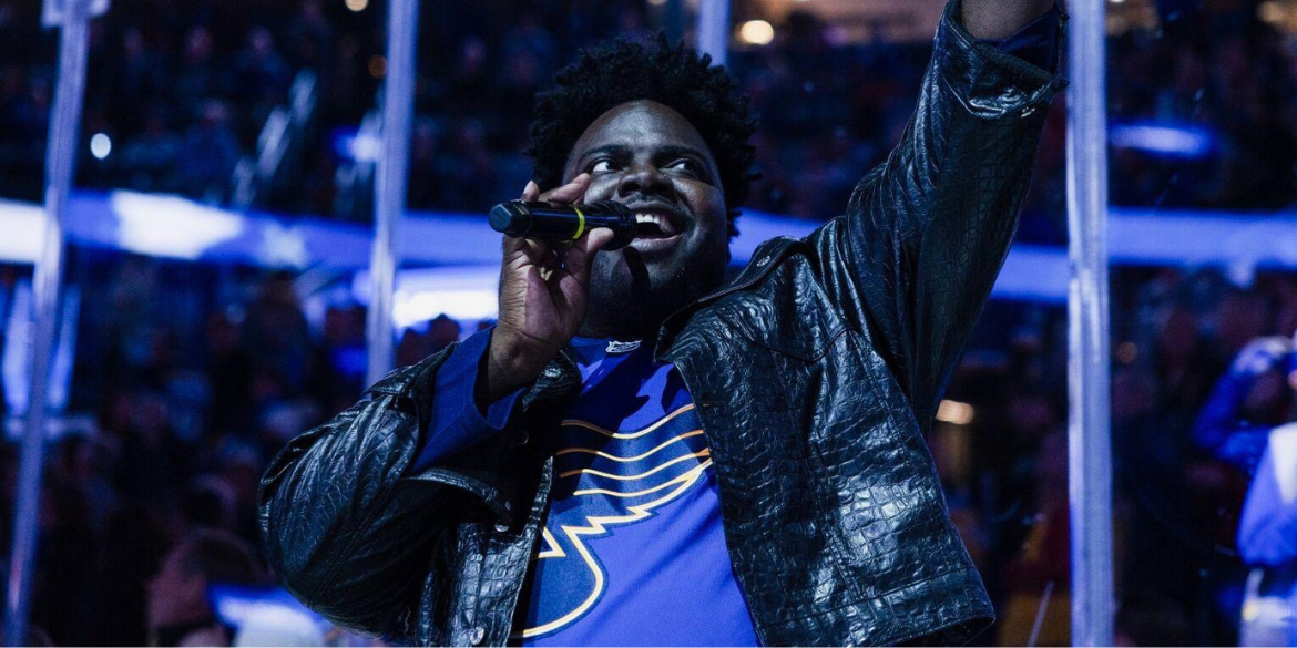 St. Louis Blues national anthem singer blends passions for remarkable ...