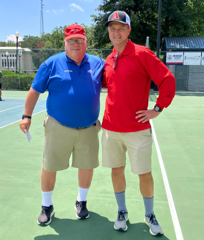 James Humphrey helps City of Alton connect with tennis