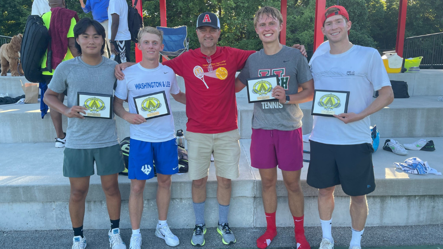 James Humphrey helps City of Alton connect with tennis