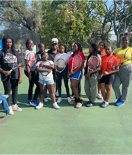 Rachel Stribling Makes a Splash at East St. Louis High School