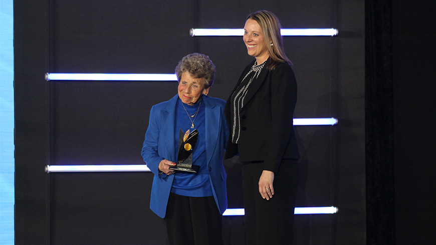 Terry Miller Honored with WIN for KC Award