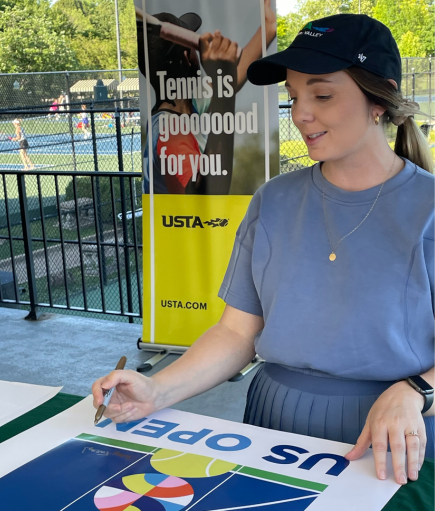 Q&A with Chelsey Farris, US Open theme artist