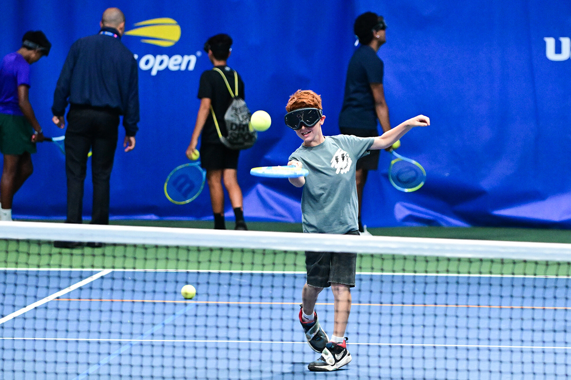 2024 US Open offers fans opportunity to try blind and visually impaired ...