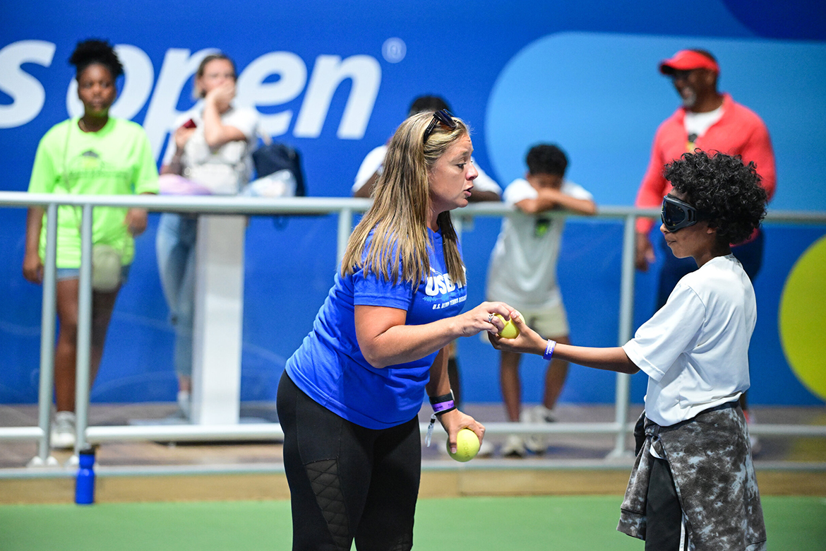 2024 US Open offers fans opportunity to try blind and visually impaired ...