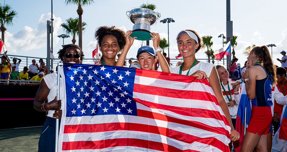 Team USA three-peats as Junior Fed Cup champs