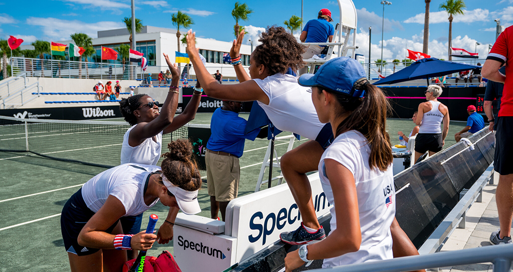 Team USA three-peats as Junior Fed Cup champs