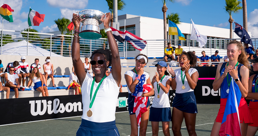 Team USA three-peats as Junior Fed Cup champs