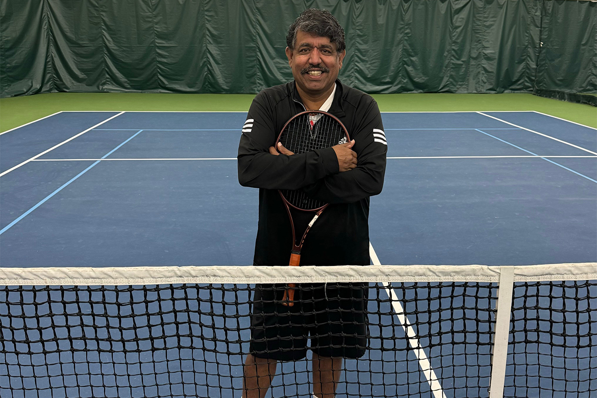 In their own words: Arvind Aravindhan on his lifelong commitment to tennis