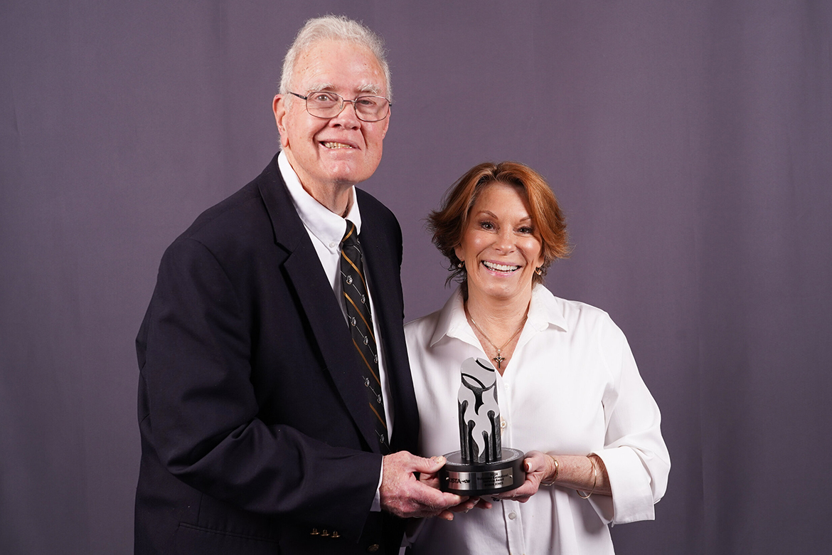 Robin Jones and Rex Maynard win 2025 Volunteer Exceptional Service Awards
