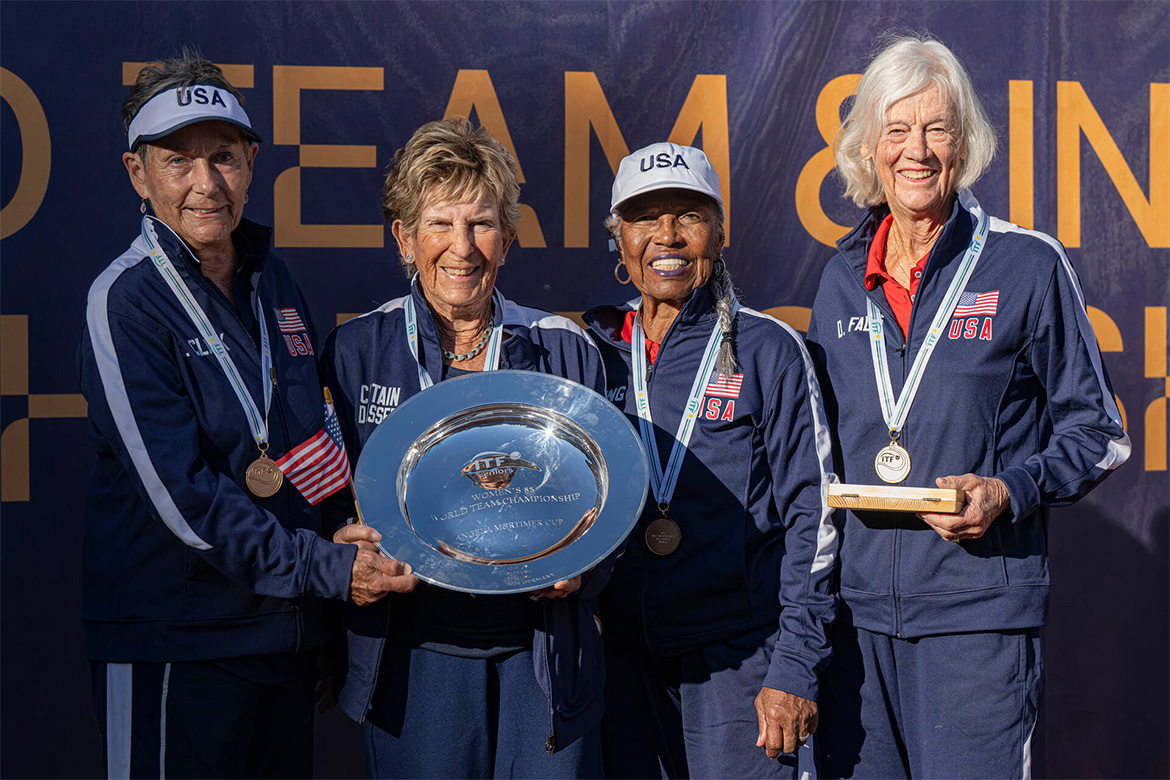 United States captures three titles at ITF 75-, 80-, 85-and-over World ...