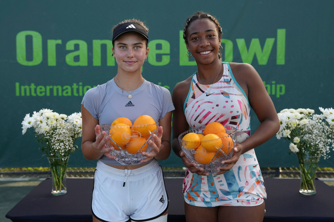 Wimbledon 2024: Grant & Jovic claim girls' doubles title, Razeghi wins ...