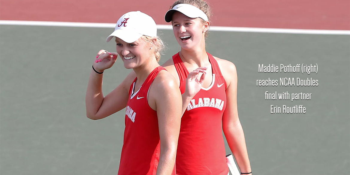 MADDIE POTHOFF REACHES NCAA DOUBLES FINAL