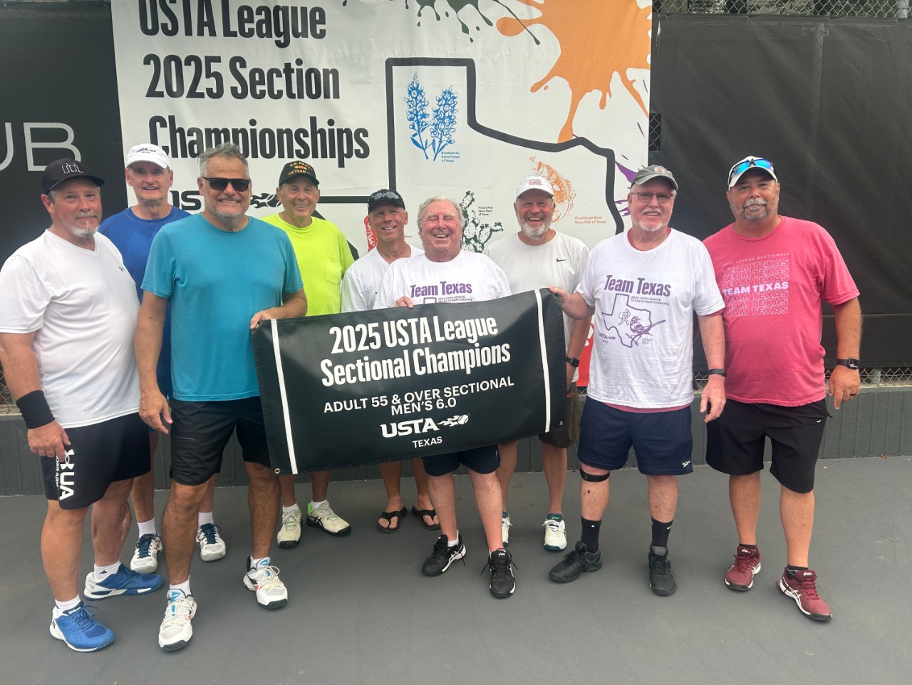 2025 55+ League Sectionals Results