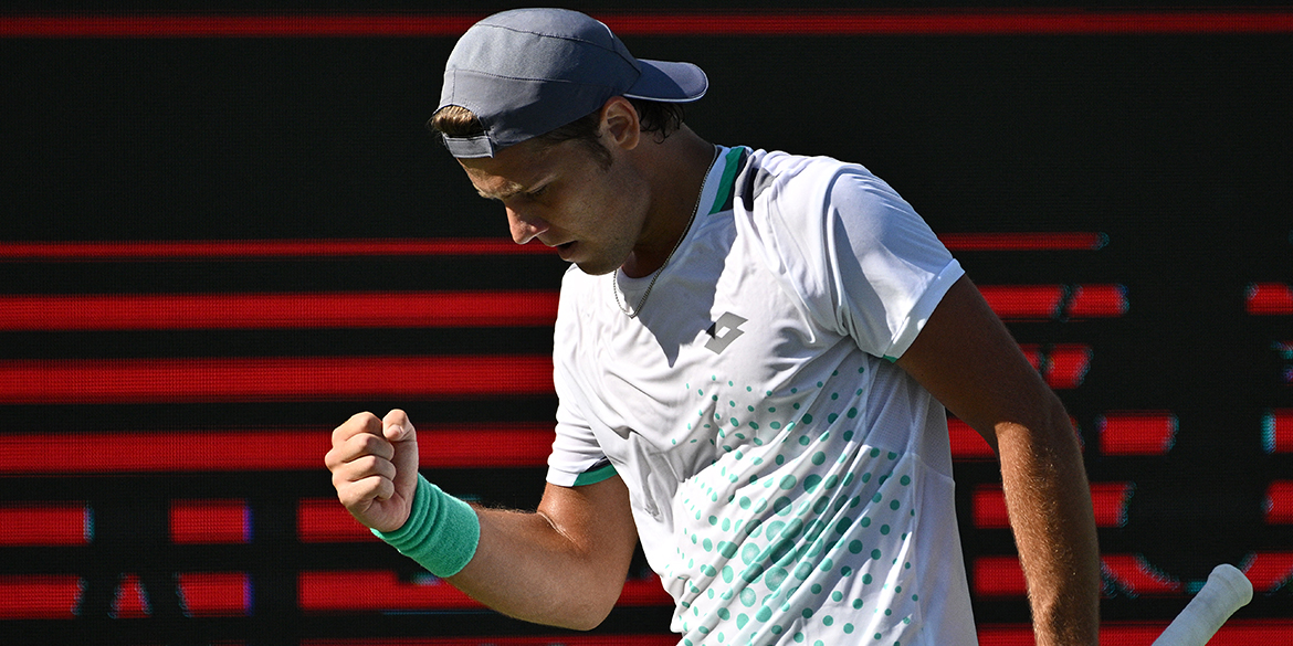 Aleksandar Kovacevic sorprende a Miomir Kecmanovic en su debut ATP Tour ...