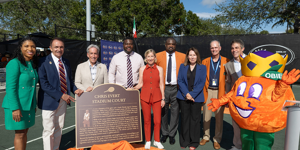 Cancha del estadio Chris Evert inaugurada en el renovado Jimmy Evert ...