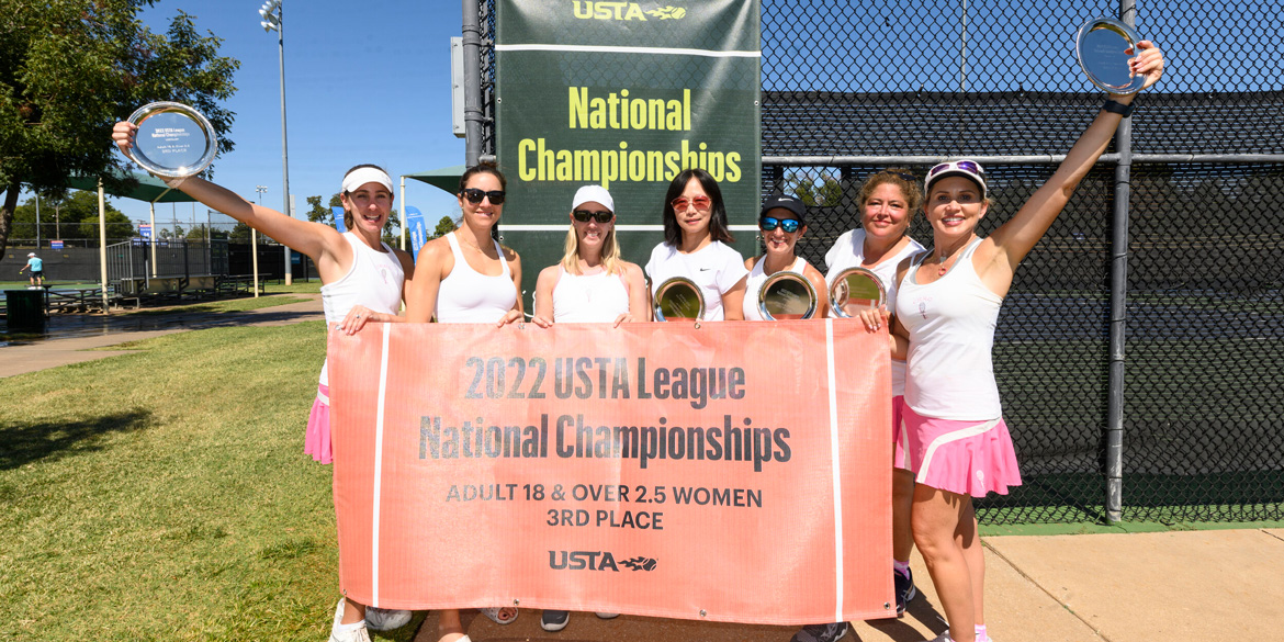 Equipo del Este ocupa el tercer lugar en 2022 USTA League Nationals