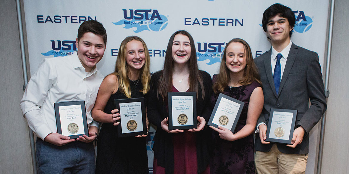 2020 ganadores del premio anual USTA Eastern
