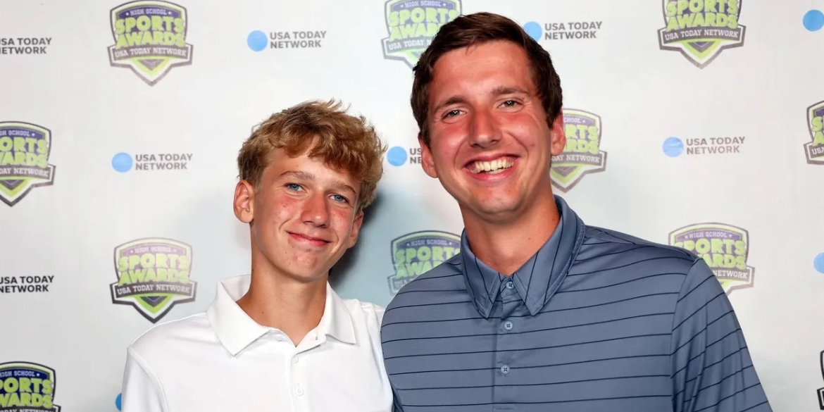 El duelo entre hermanos Schulte hace historia en el tenis de secundaria ...