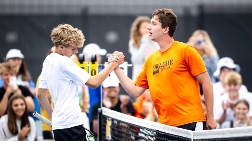 El duelo entre hermanos Schulte hace historia en el tenis de secundaria ...