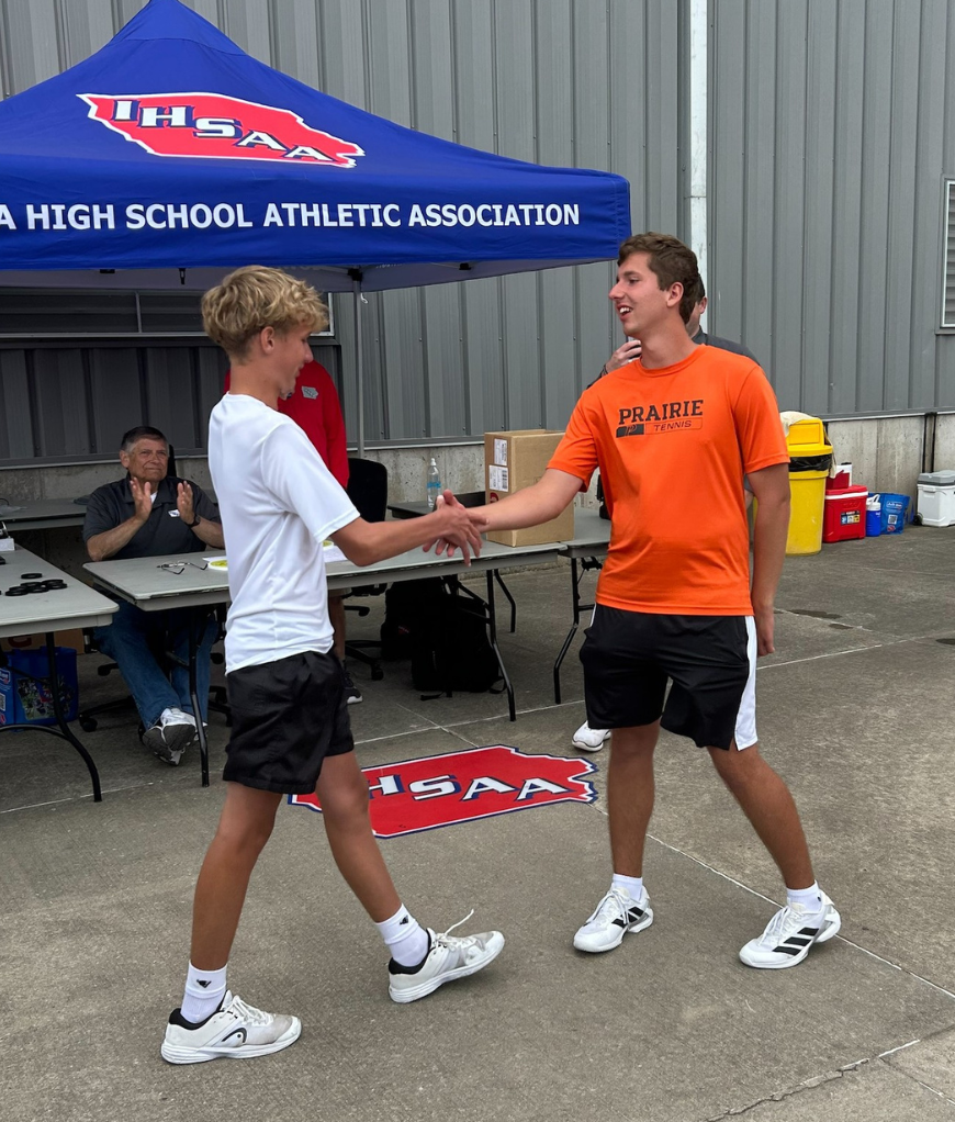 El duelo entre hermanos Schulte hace historia en el tenis de secundaria ...